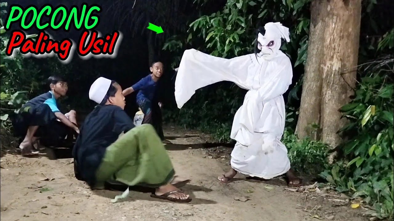 Kompilasi Prank Pocong Paling Terbaru Dan Terlucu Bikin Ngakak - YouTube