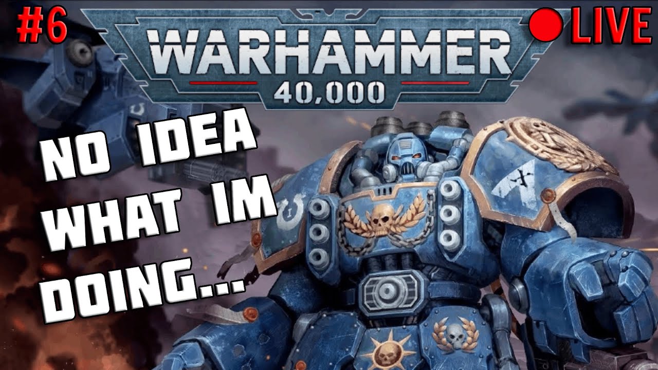 【Warhammer 40k】This Vtuber Is Stumped How To Continue PAINting These ...