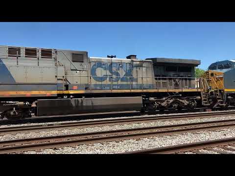 Engine Startup On CSX 433: CW44AC. - YouTube