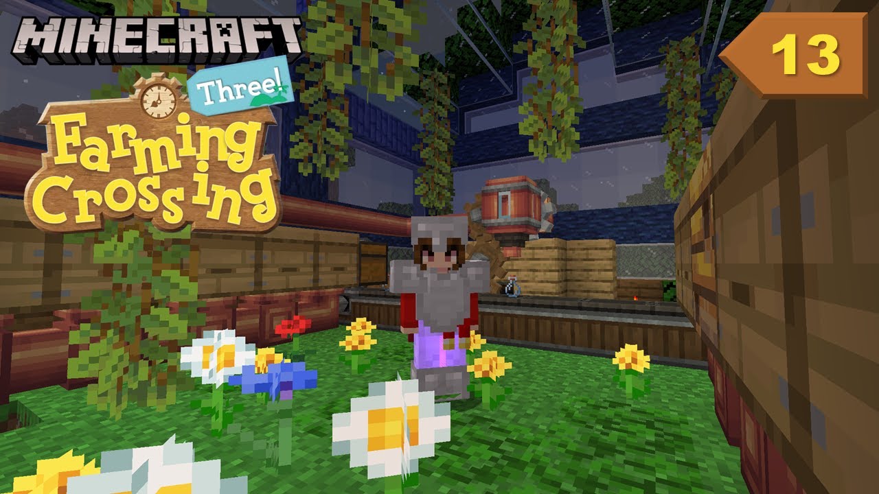 Minecraft Farming Crossing 3 - Episode 13: Apiary - YouTube