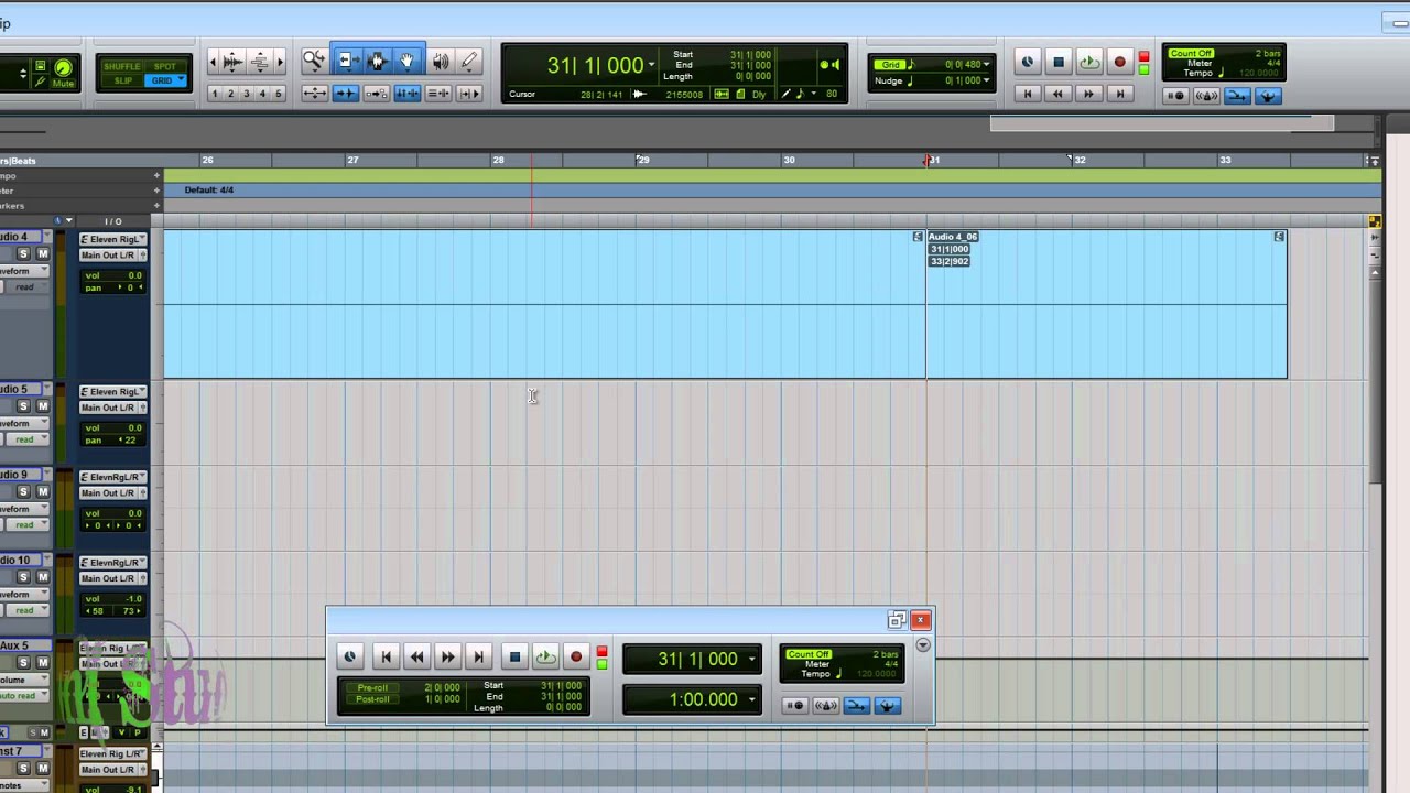 Limit Recording Time Allocation - Pro Tools Quick Tip - YouTube