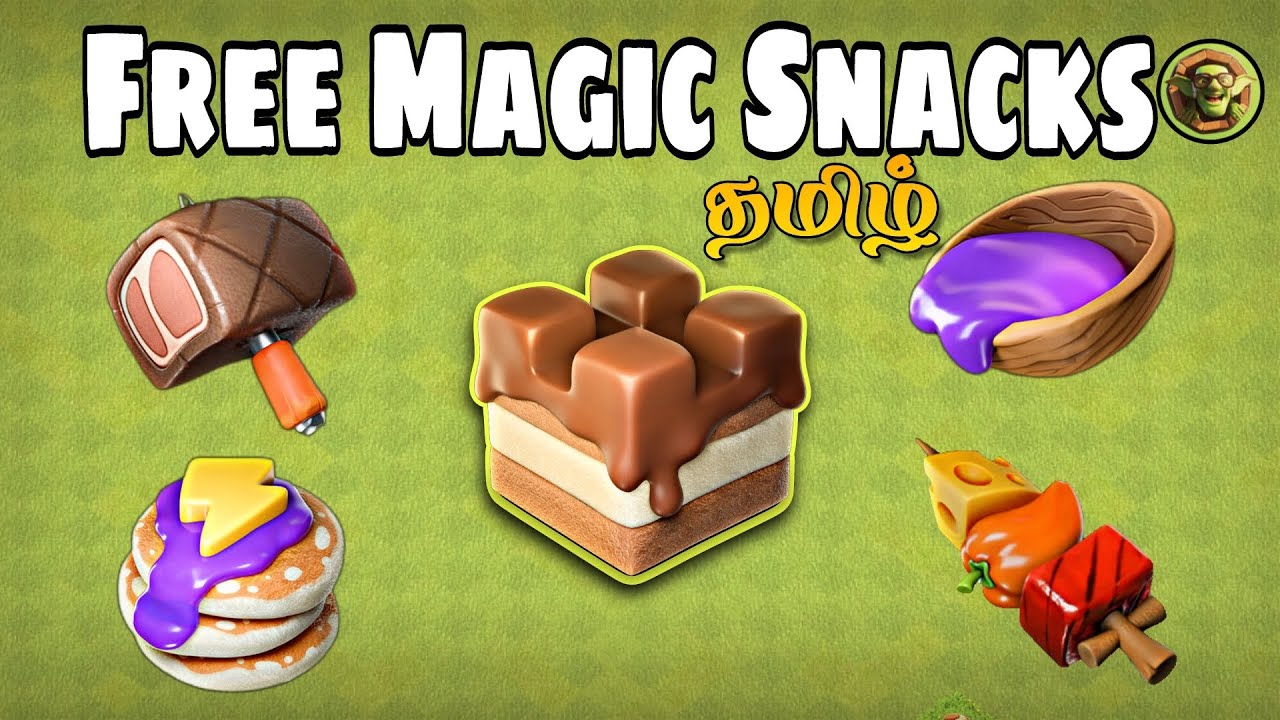 Claim Your Free Magic Snacks in Clash Of Clans tamil - YouTube