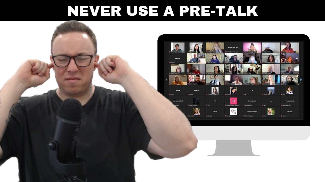 Why We NEVER Use A Pre-Talk With Conversational Hypnosis (EVER!) - YouTube