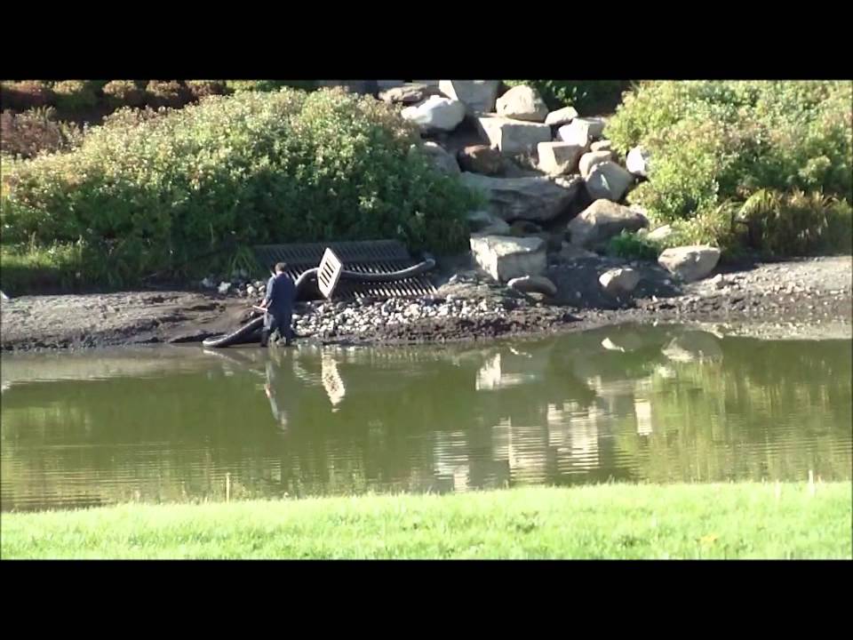 High Point Pond 5 Year Dredging - YouTube