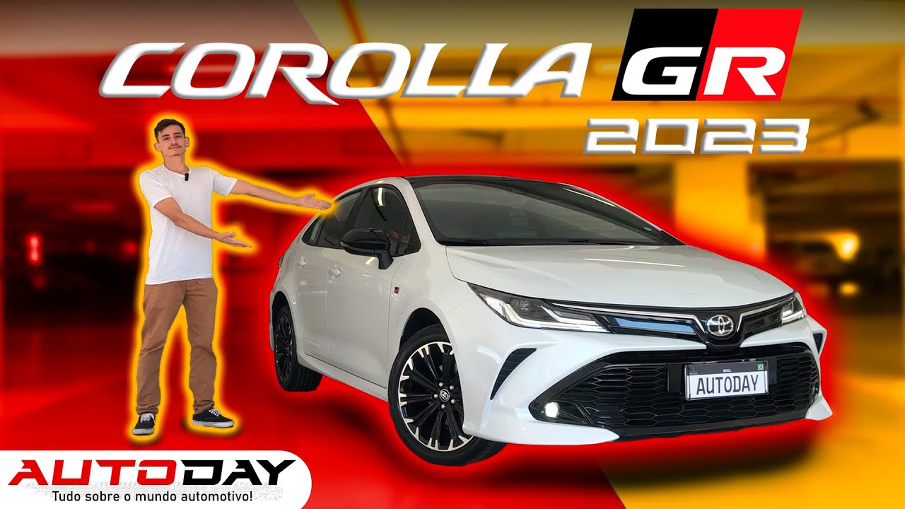 REVIEW COROLLA GR-s 2023! 😊🚗 Avaliação AutoDay - YouTube