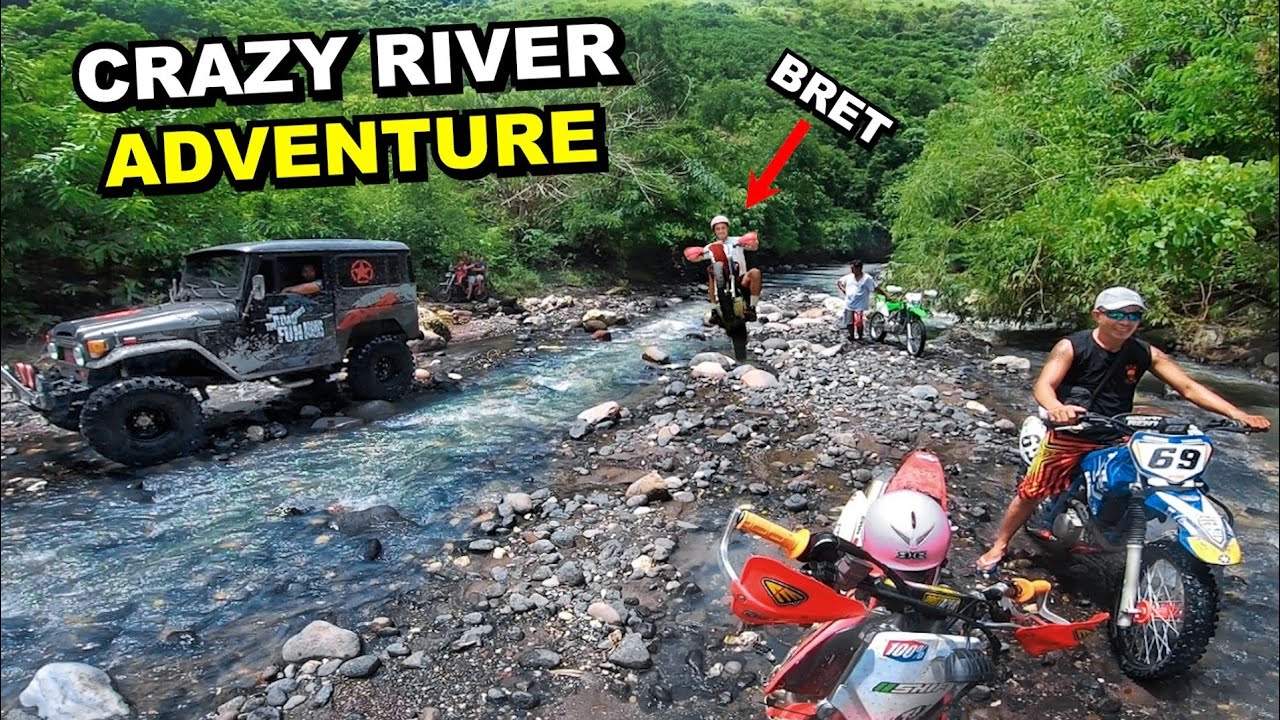 INSANE UPHILL RIVER MOTOCROSS AND 4x4 WITH MY FILIPINO GANG!! (General ...