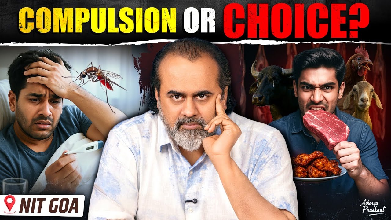 Non-Violence or Self-Deception? || Acharya Prashant, NIT Goa (2025 ...