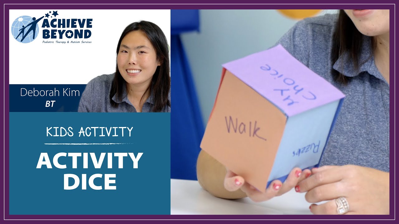 Making an Activity Dice - YouTube