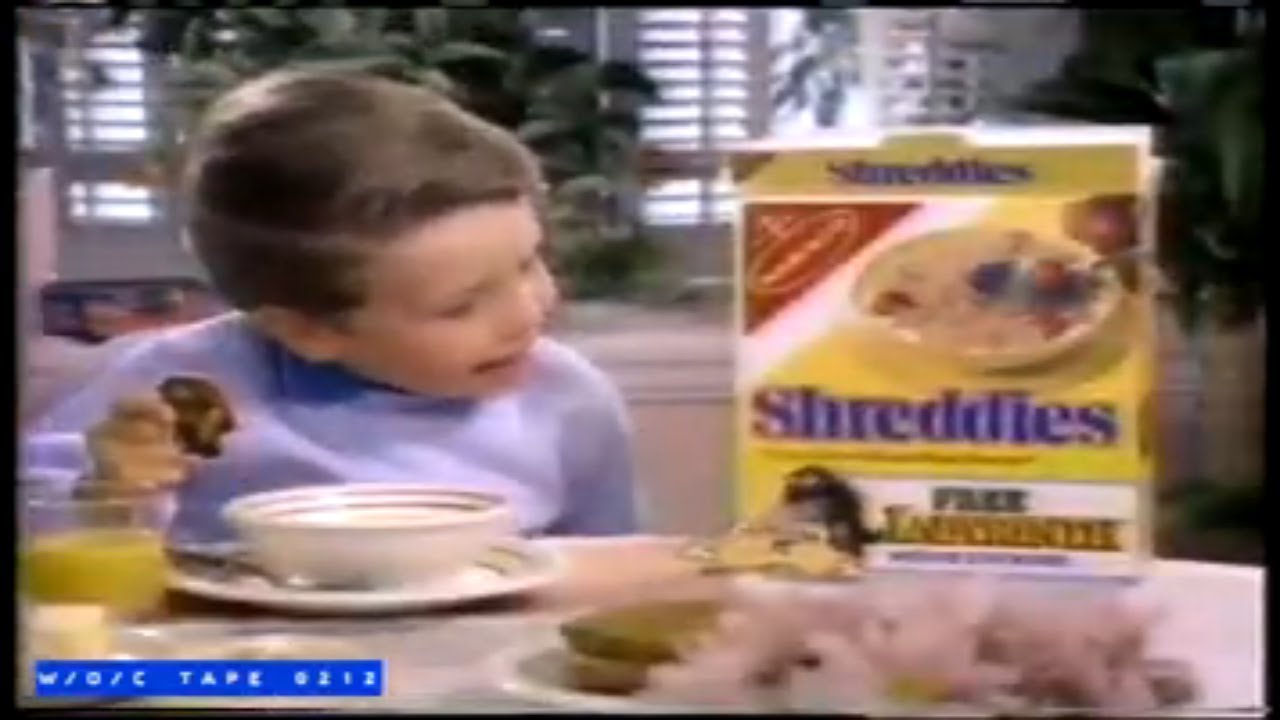 Shreddies Cereal Commercial - 1986 - YouTube