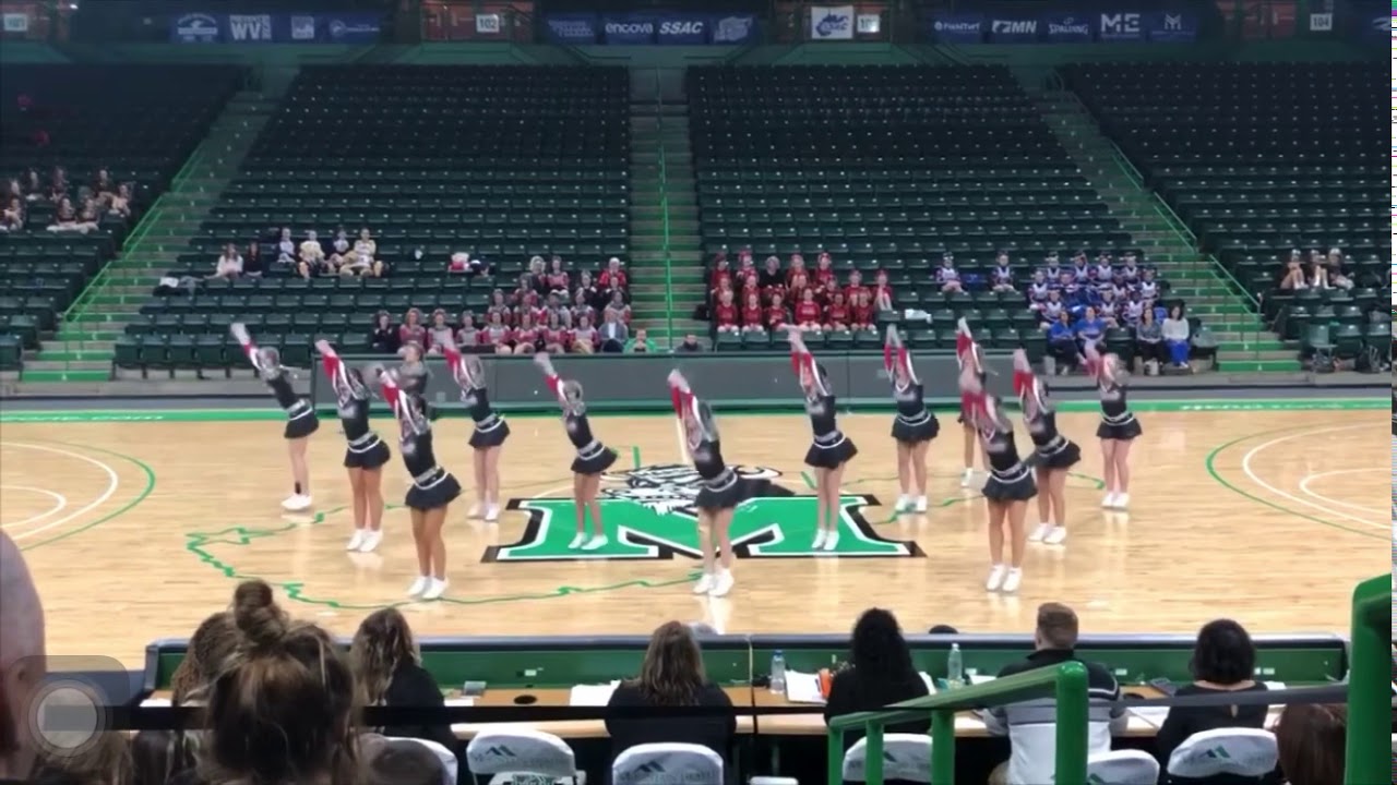 bridgeport wv high school AA cheer state champs - YouTube