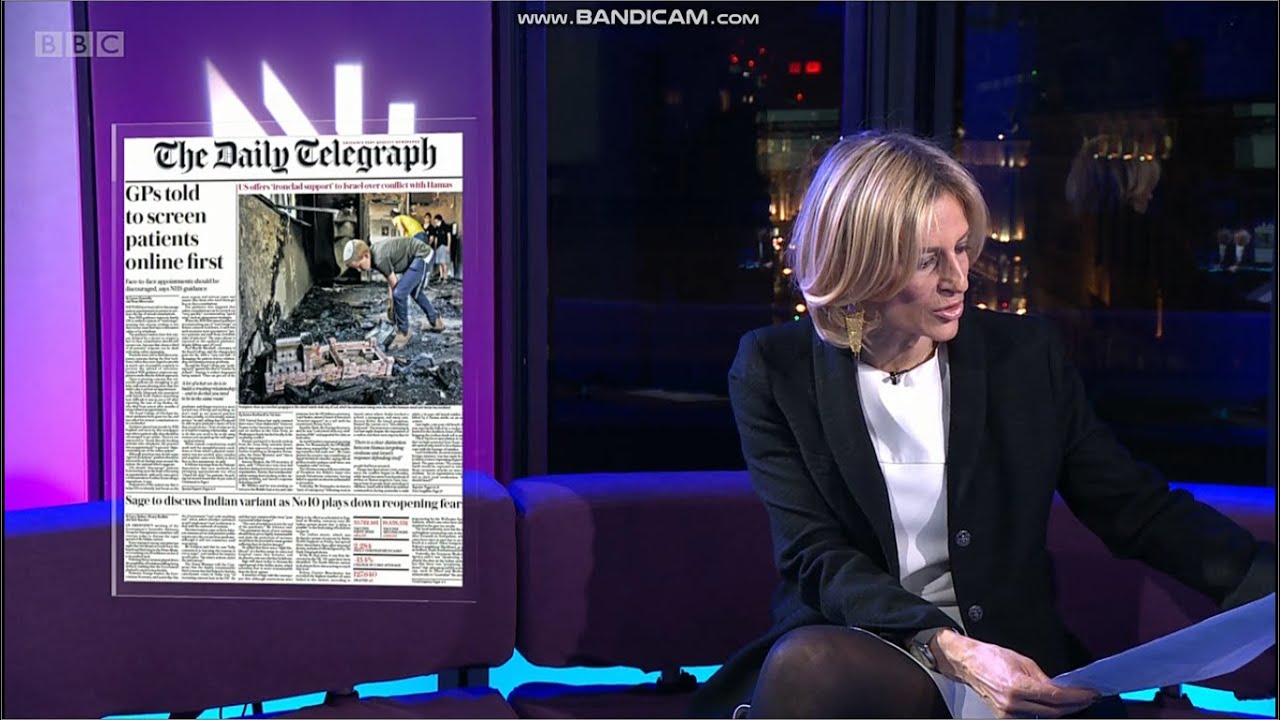 Emily Maitlis - Black Tights & Boots - 12/5/21 - YouTube