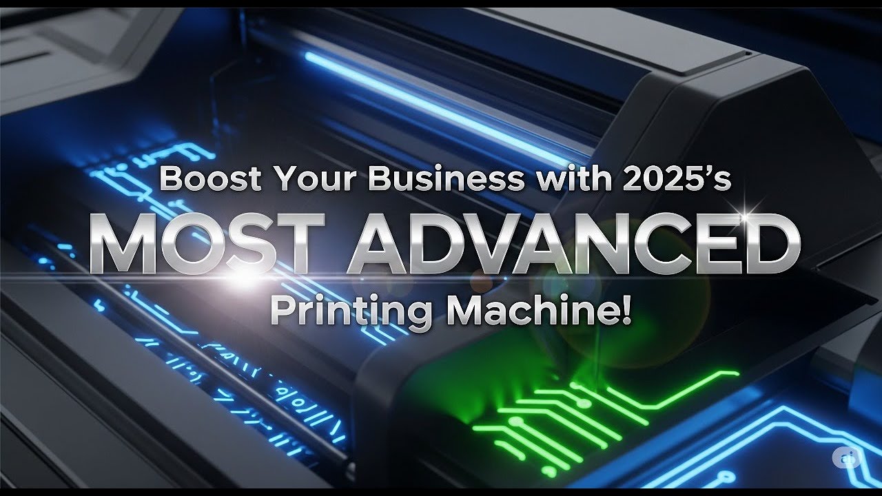 "Boost Your Business with 2026's MOST ADVANCED Printing Machines - YouTube