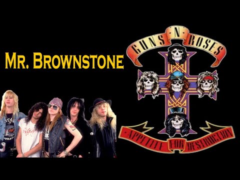 Guns n' Roses - "MR. BROWNSTONE" MUSIC VIDEO - YouTube