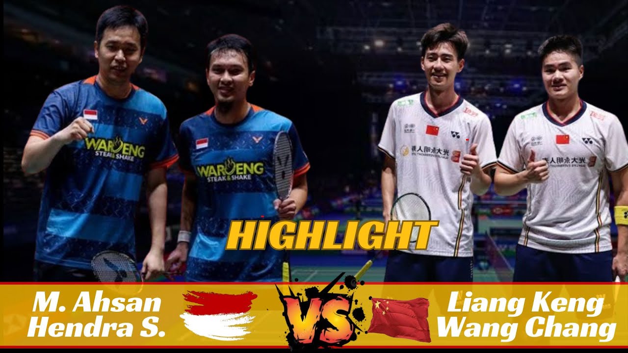Badminton Indonesia Open 2024| M. Ahsan/Hendra Setiawan (Indonesia) vs ...