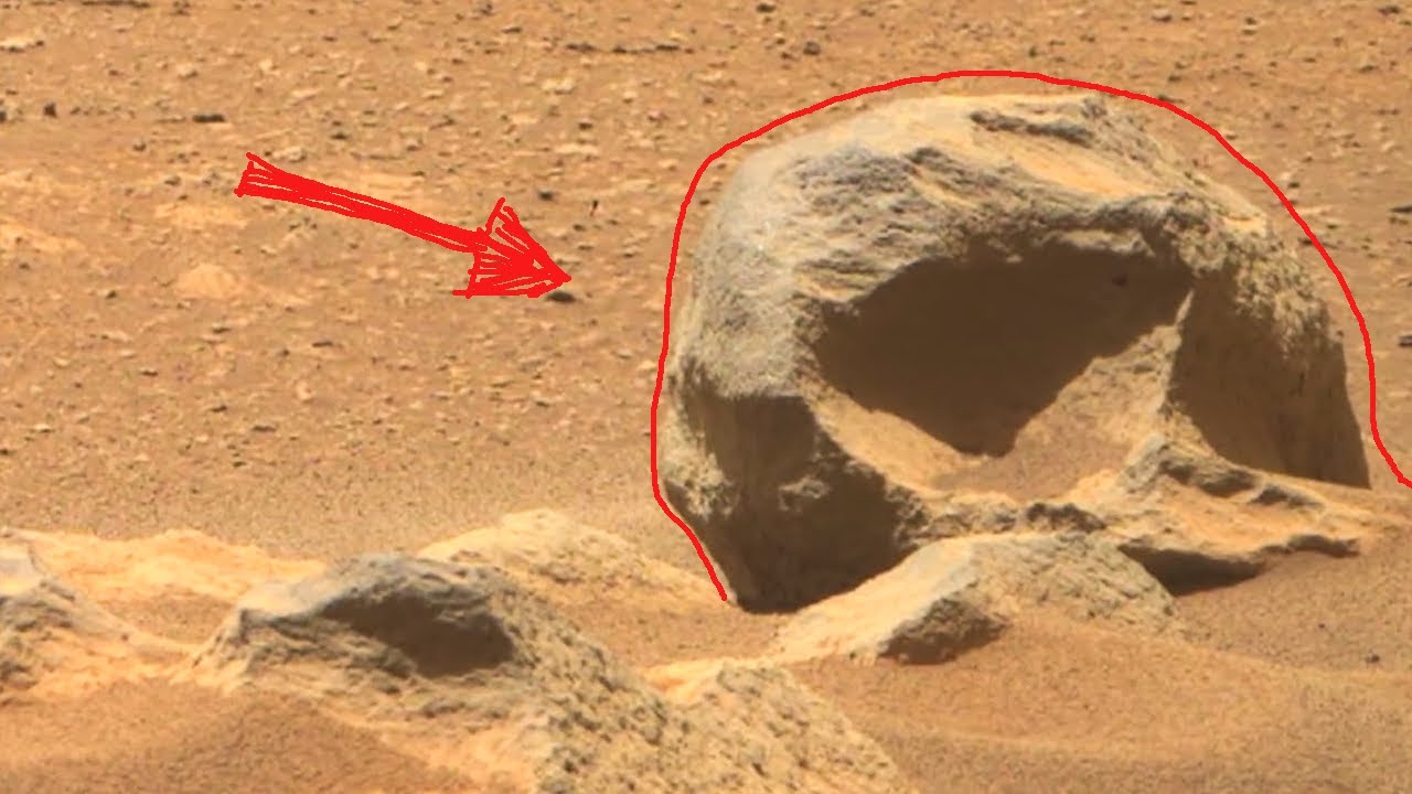 Nasa's Curiosity rover spotted Crazy Rocks on Mars - YouTube