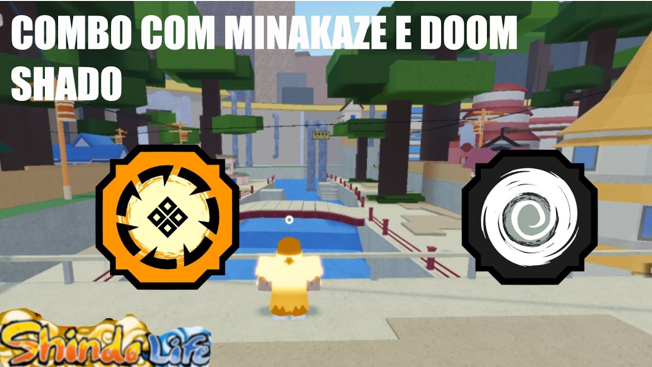 COMBO COM MINAKAZE E DOOM SHADO (Shindo Life) - YouTube