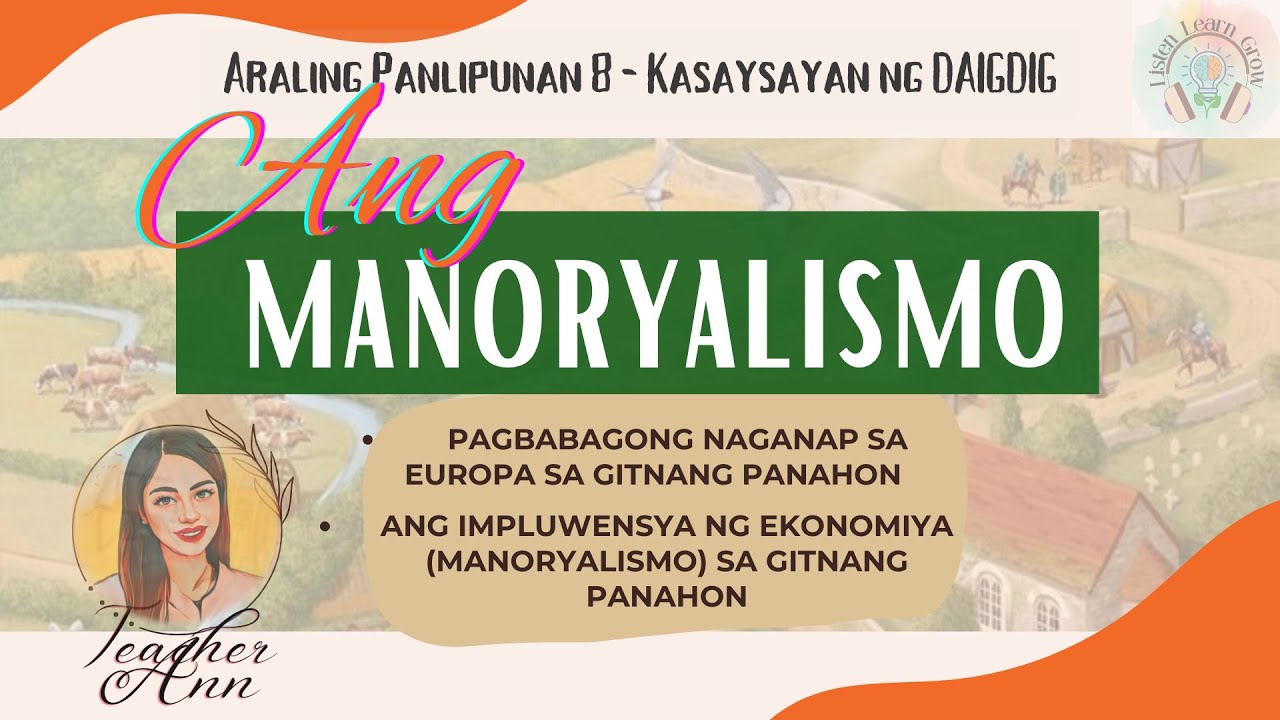 Educational Video : Ang Manoryalismo - YouTube