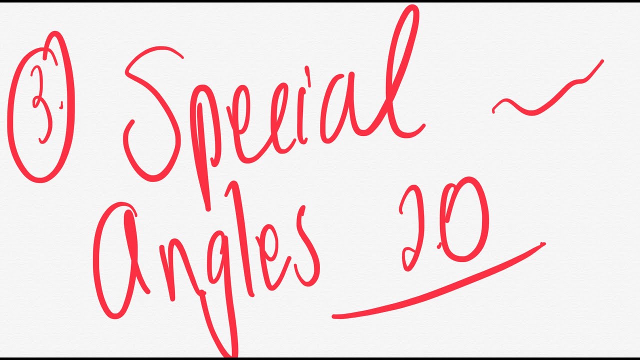 3. Grade 10 Trigonometry - Special angles example - YouTube