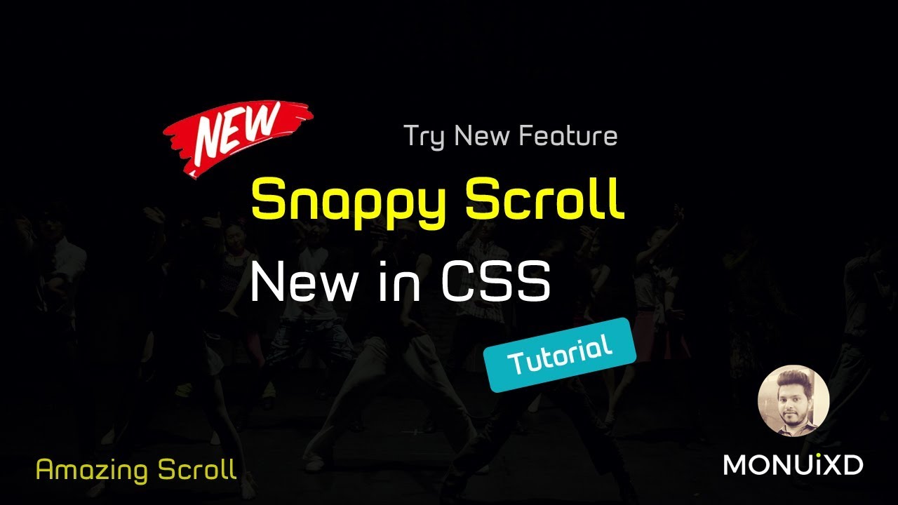 Snappy Scroll - New in CSS - HTML & CSS - YouTube
