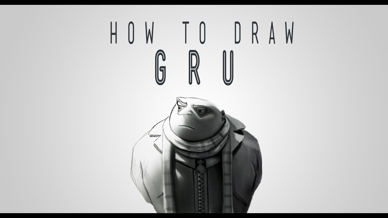 How to draw Gru - YouTube