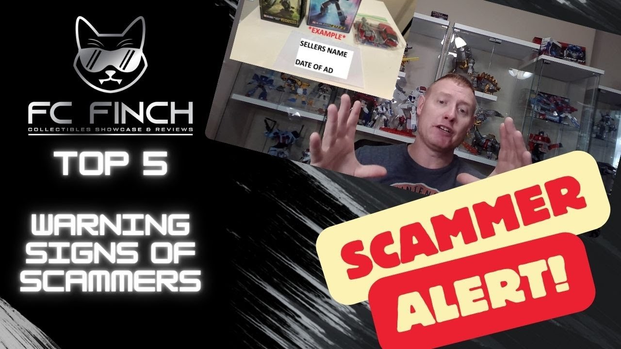 TOP 5 WARNING SIGNS OF SCAMMERS: FINCH SPECIAL - YouTube