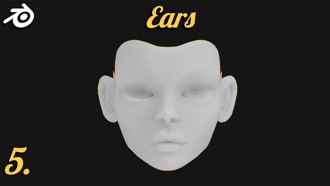 How to Retopology an Ear | Blender 2.8 Beginner Tutorial - YouTube