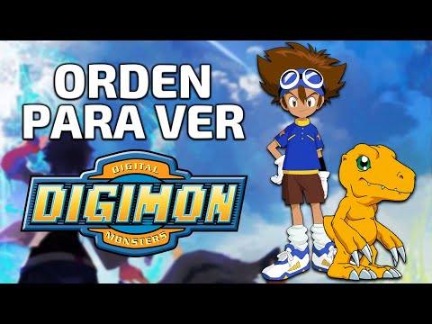 Orden para ver Digimon | ORDEN FÁCIL Y RÁPIDO de Digimon Adventure