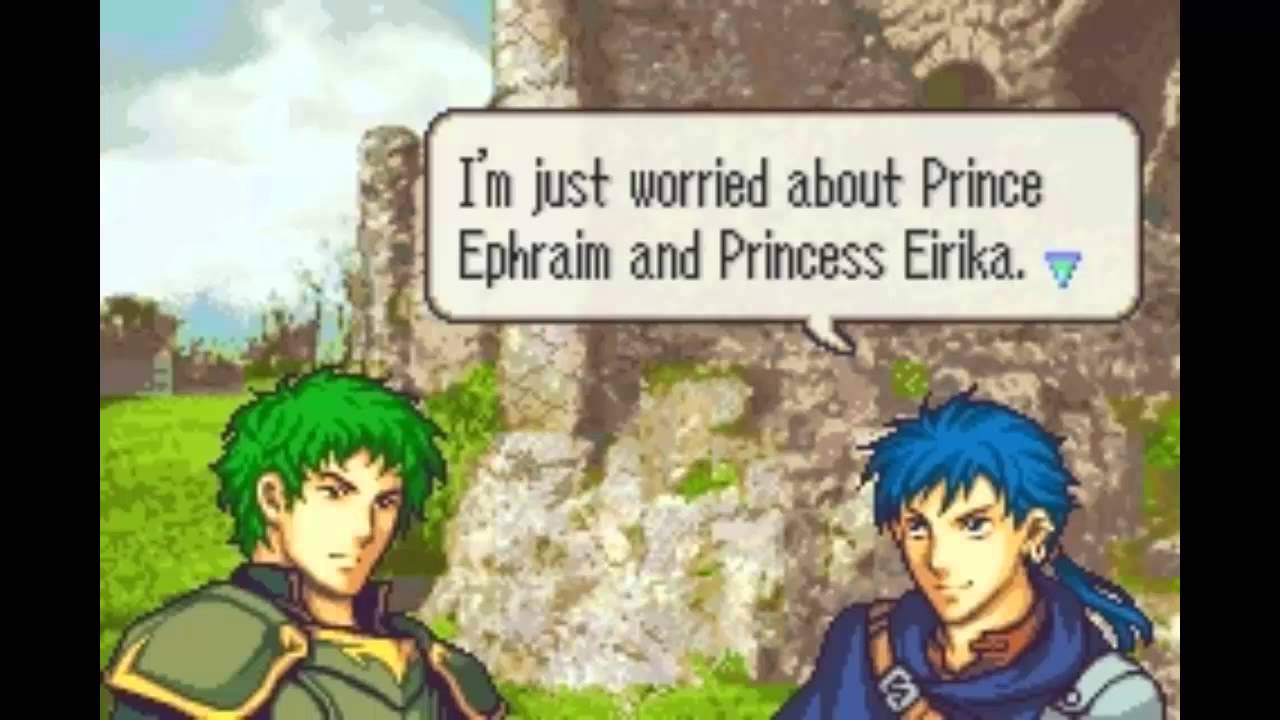 Fire Emblem: The Sacred Stones - Colm & Kyle Support - YouTube
