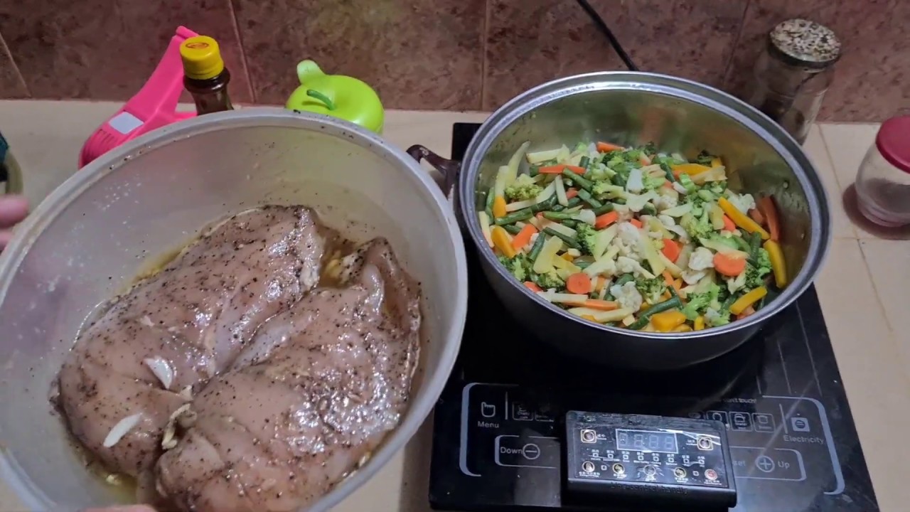 Home Made Chicken Steak and Sauté vegetables 😋 👌 Recipe - in Bangla ...