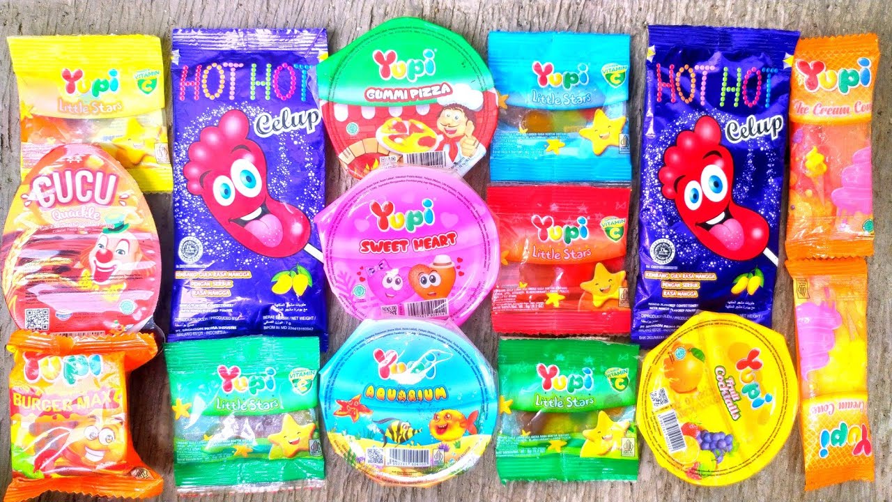 Hunting Es Krim Permen Yupi Cha Cha Minis Little Star Cucu Quackle ...