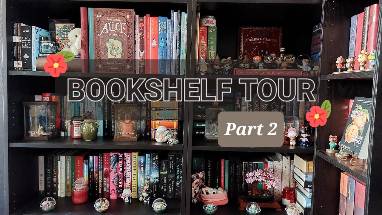 My Home Library and Bookshelf Tour! 📚 | 2023 | Part 2: In Which I Talk ...