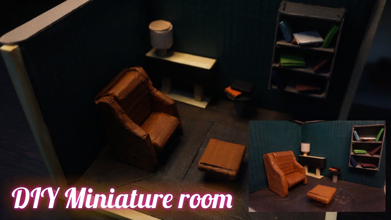 DIY Miniature Room - YouTube
