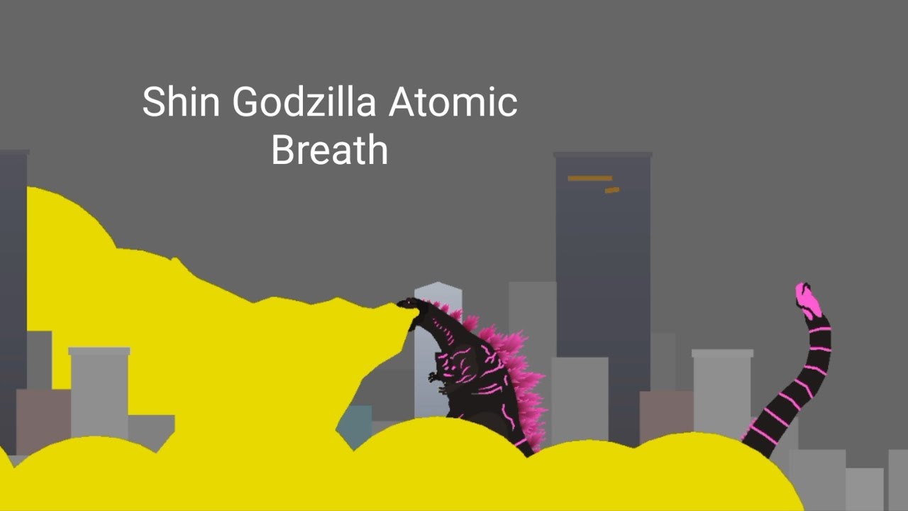Shin Godzilla Atomic Breath | Shin Godzilla Sopro Atômico | StickNodes ...