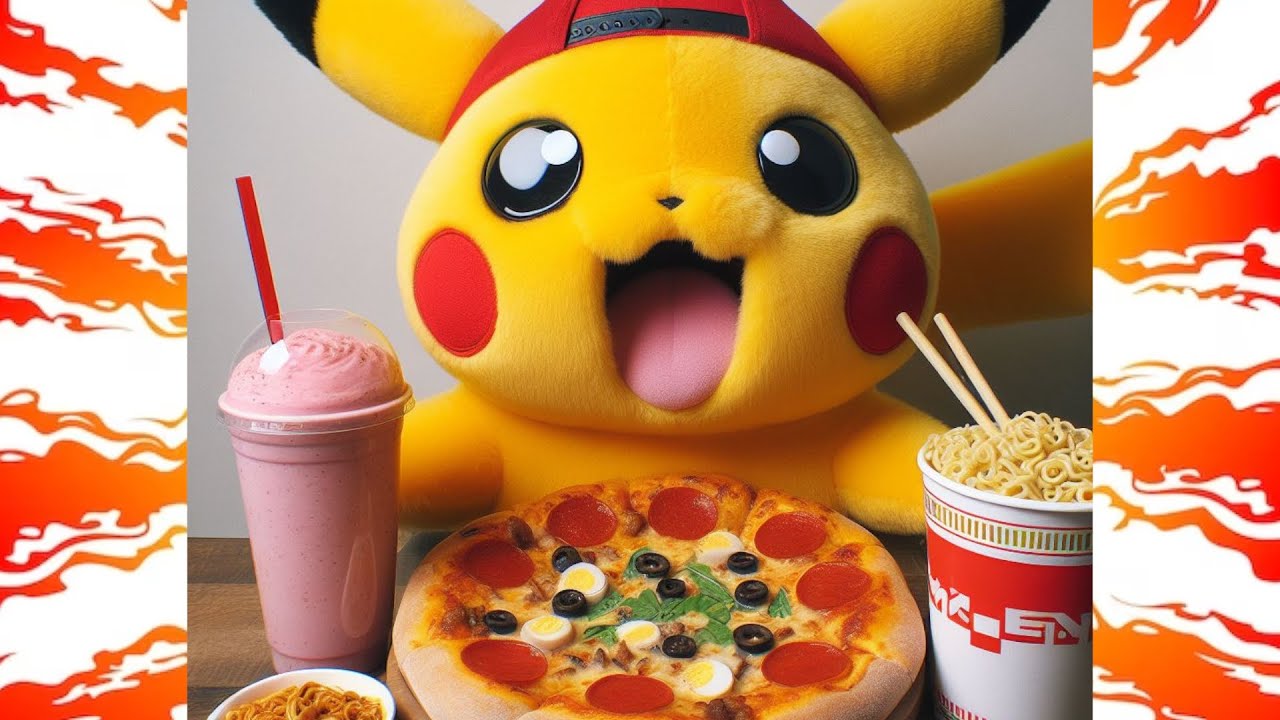 MUKBANG vs Pikachu x Friday Night Funkin Animation - YouTube
