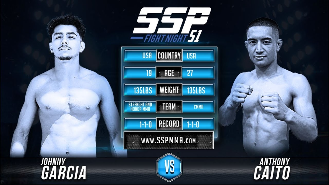 Johnny Garcia vs Anthony Caito - SSP 51 - YouTube