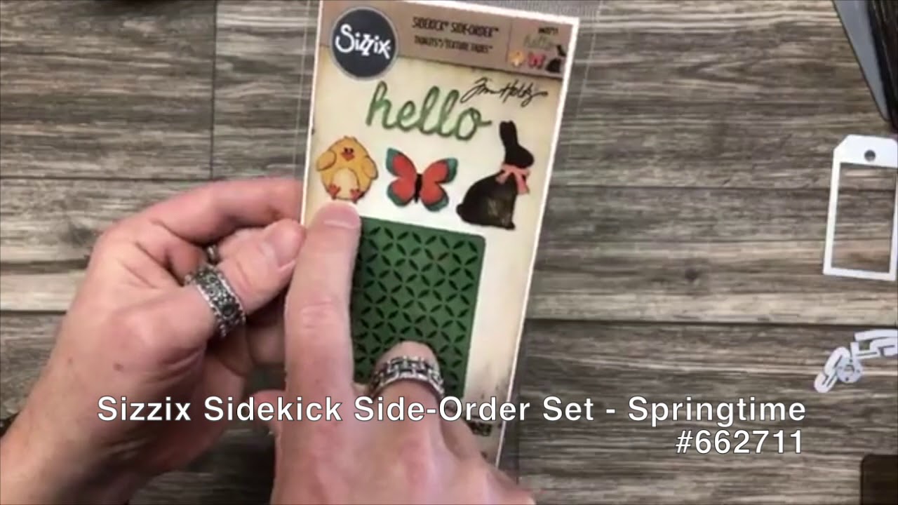 Inspiration from the Sidekick® Side-Order® Collection - Sizzix - YouTube