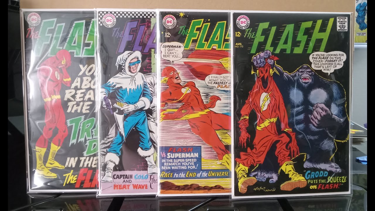 My entire Flash comic book collection! Silver age Carmine Infantino ...