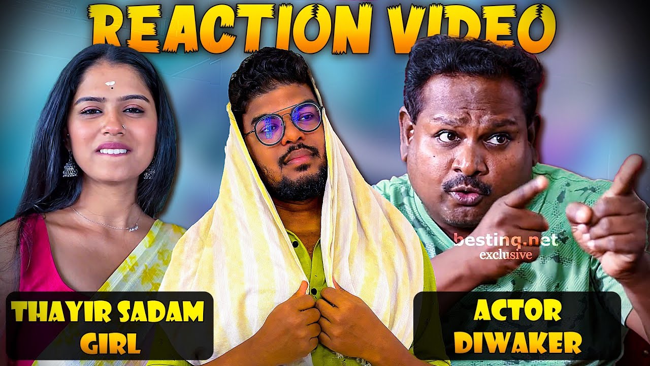 Actor Diwakar & Thayir Sadam Trending Girl Reaction Video 😂😂😂 | Raabi ...