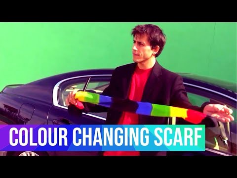 Colour Changing Scarf DiFatta Magic Trick - YouTube