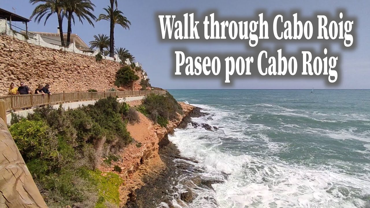 🌊🌴 Walk through Cabo Roig / Paseo por Cabo Roig. #travel #walk # ...