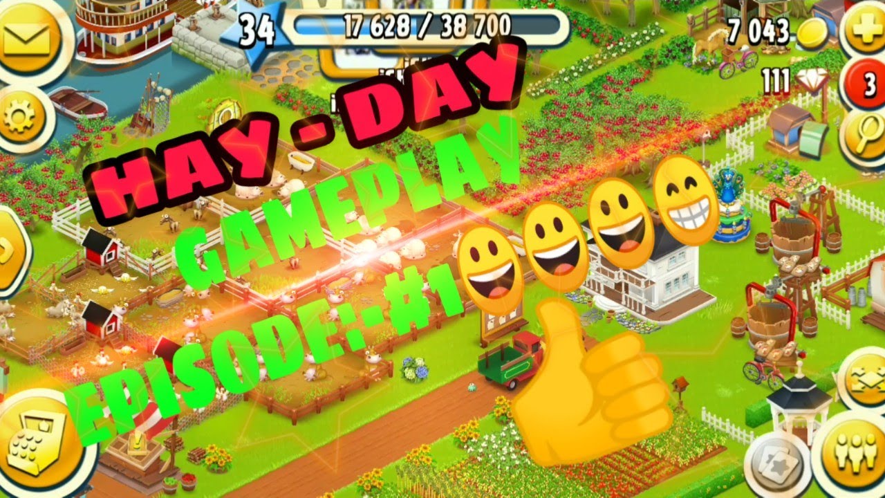 🛑 Let's Play | HAY-DAY Gameplay | Episode #1 |With You 😁😁 - YouTube