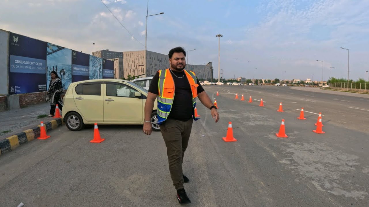 Traffic Cones Practice - Alpha Driving School - YouTube