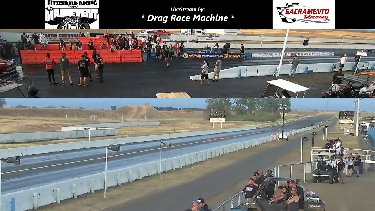 Fitzgerald Drag Racing - The Main Event Day 2 @ Sacramento Raceway ...