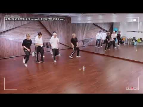 ASTRO ' MOONWALK ' DANCE PRACTICE - YouTube