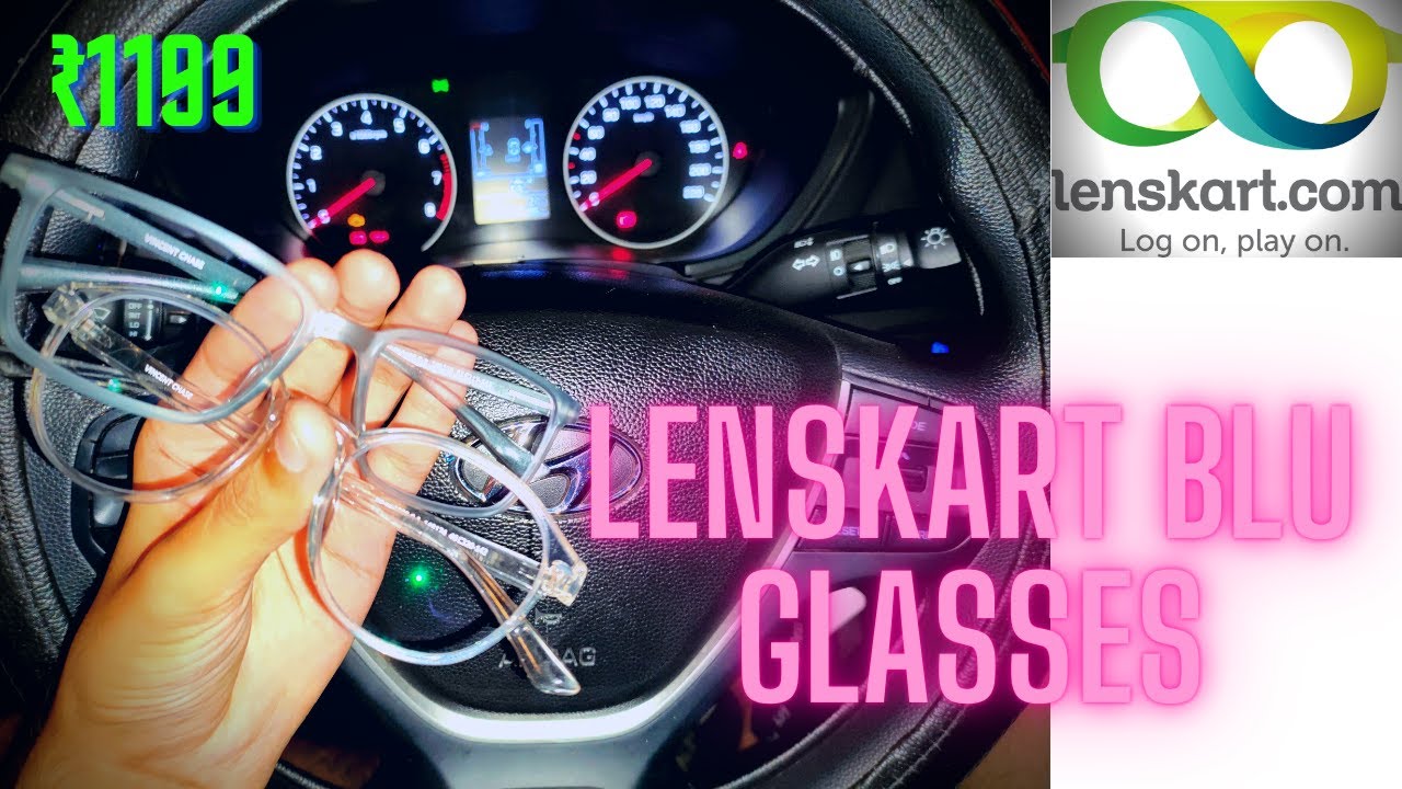 Lenskart transparent computer glasses | lenskart blu - YouTube