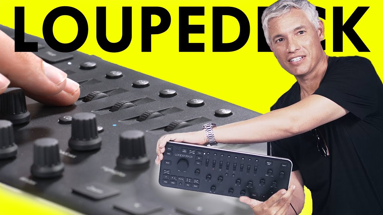 BUTTONS, DIALS & KNOBS for Lightroom! Loupedeck Review - YouTube