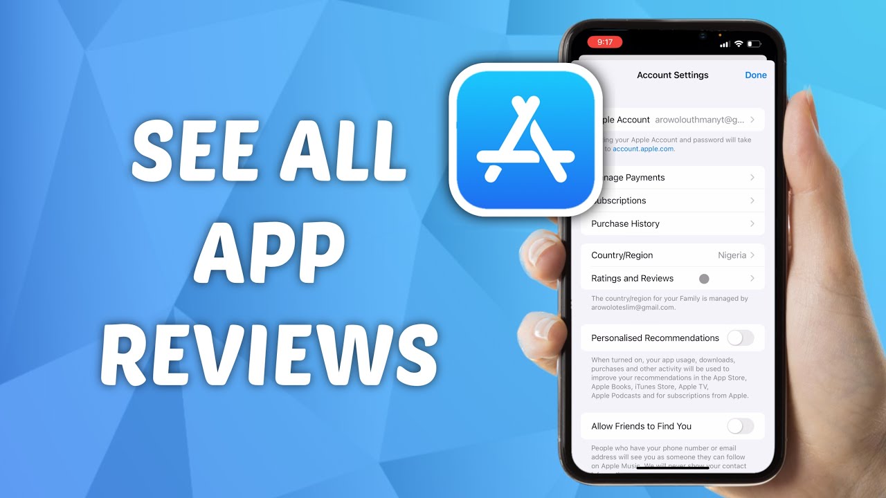 How to See All your App Reviews in AppStore - YouTube