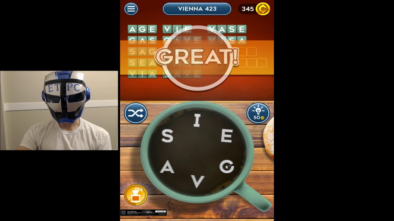 WORD MOCHA VIENNA LEVEL 423 ANSWERS - YouTube