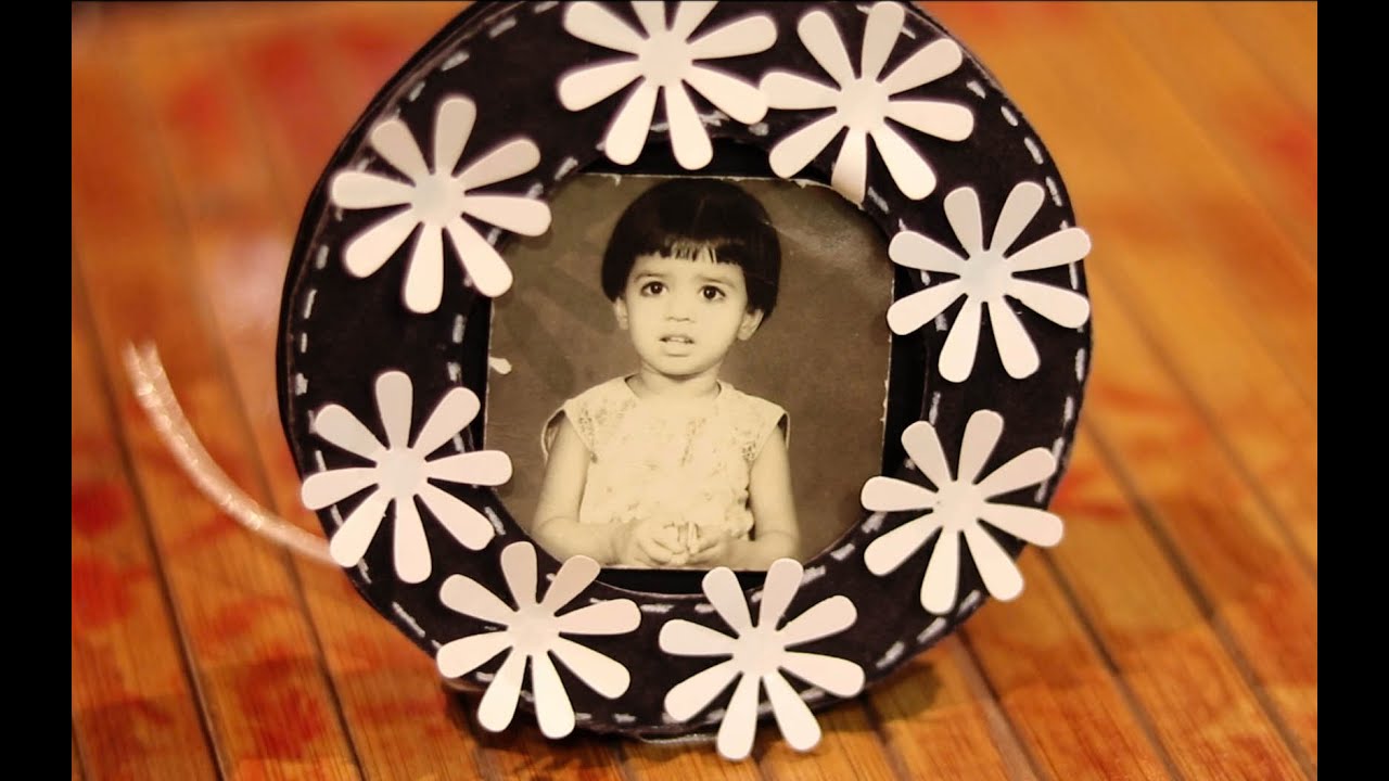 BEST OUT OF WASTE TIN / PHOTO FRAME/DIY - YouTube