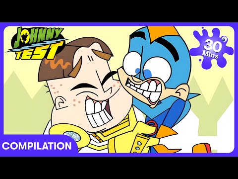 Büyük Su Savaşı Başladı! 💦 - Johnny Test | Çocuk Çizgi Film | WildBrain Çocuklar